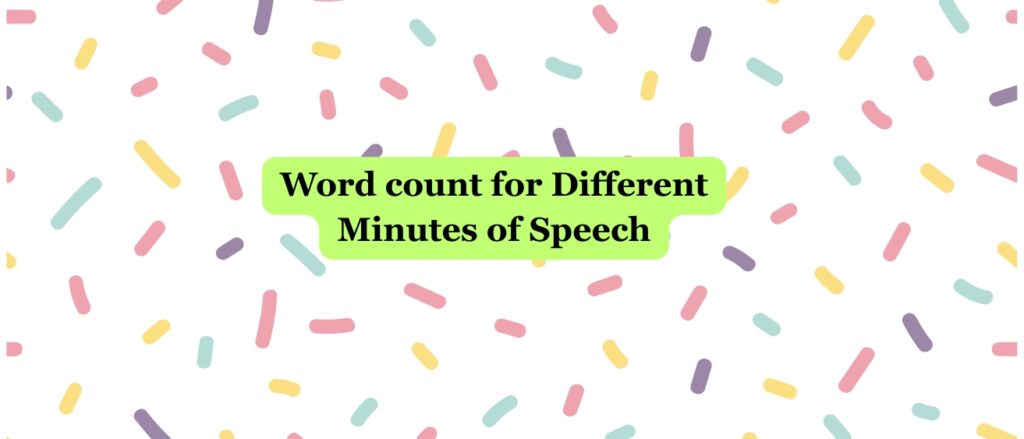 How Many Words for Different Speech Lengths? - 🇺🇸🇬🇧 free word counter online